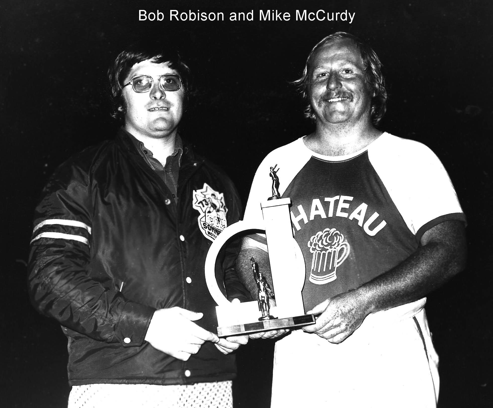 bob robison & mike mccurdy | Cobourg and District Sports Hall Of Fame